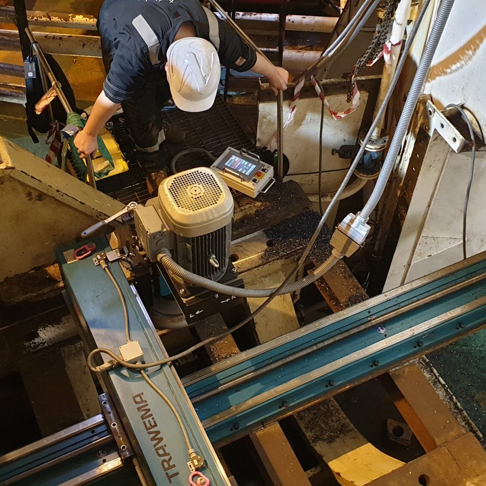 Machining Dredge Pump - Global Alignment & Engine Service